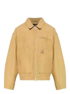 REPRESENT Pocket Zip Cotton Jacket - Neutrals
