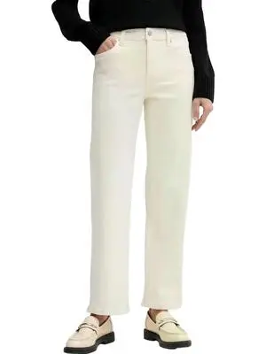 Dkny Five-pocket Jeans - Neutrals