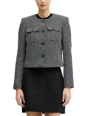 DKNY Buttoned-Pocket Jacket