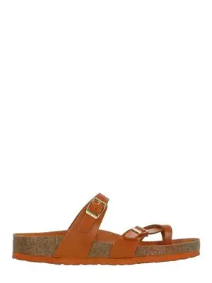 BIRKENSTOCK Birkenstock Mayari Leather Sandals Orange
