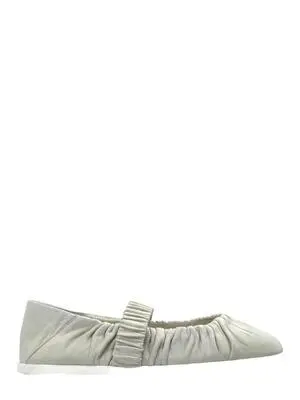 Bogner Vienna Ruched Strap Ballet Flat - Grey