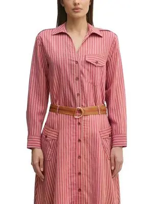 LA PETITE FRANÇAISE Charles Striped Shirt - Pink