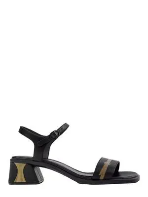 Camper Kora Block-heel Strap Sandals - Black