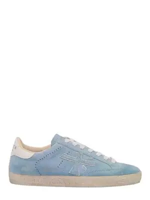 Premiata Suede Low-top Sneakers - Blue