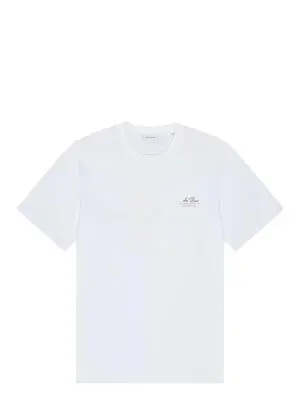 LES DEUX Logo-print T-shirt - White