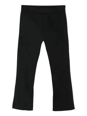Moncler Contrast Panel Trousers - Black