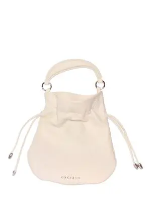 ORTIGNI Handle Drawstring Shoulder Bag