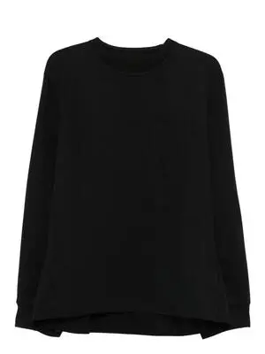 Sacai Long-sleeve Pocket Top - Black