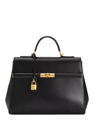Dolce & Gabbana Tote Bag With Padlock Detail - Black