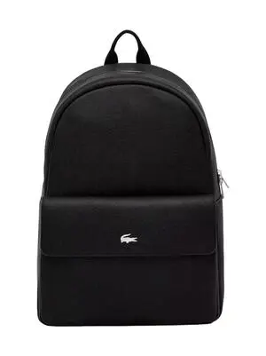 Lacoste Logo Detail Backpack - Black