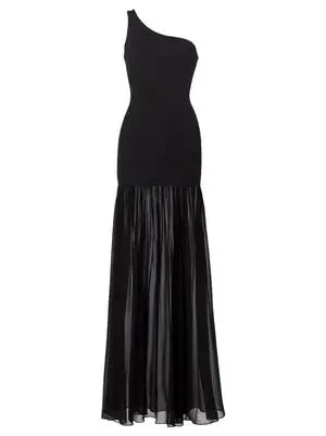 Hunza G Nancy Hybrid Dress - Black