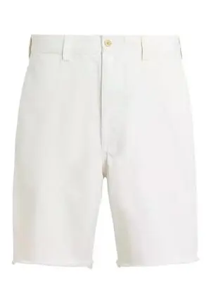 Polo Ralph Lauren Frayed-hem Denim Shorts - White