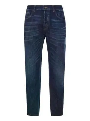 DONDUP Contrast-stitching Jeans - Blue