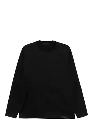 LOW BRAND Long-sleeve T-shirt Black
