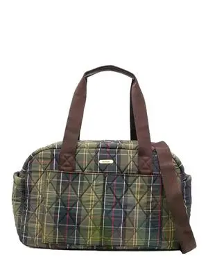 Barbour Quilted Tartan Tote Bag - Green