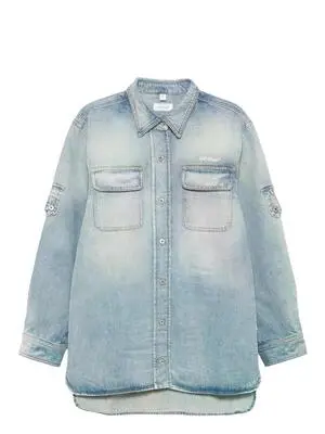 Off-White Button-fastening Shirt - Blue
