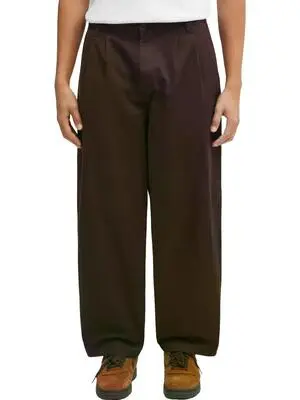 Carhartt Work In Progress Pleated Trousers - Brown