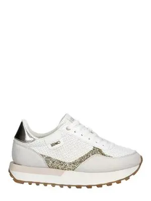 Liu Jo Glitter-embellished Sneakers - White