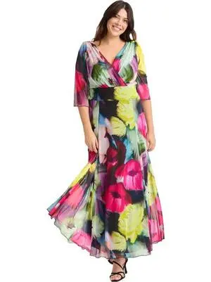 SCARLETT & JO Verity Printed Maxi Gown