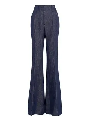 Gabriela Hearst Rhein Pant Washed Linen - Denim