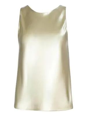 THE ROW Faustino Silk Top - Cream