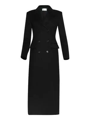 THE ROW Klaudia Double-breasted Coat - Black