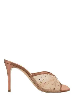 ANDREA WAZEN Astrid Mule Glitz - Brown