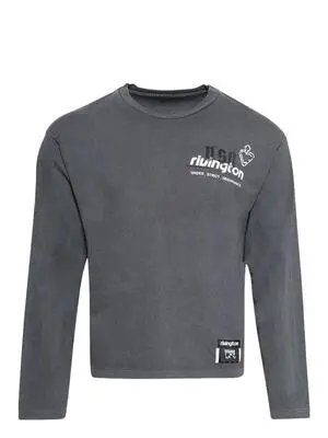 RIVINGTON ROI REBIS Membership Uso Long Sleeve Tee - Black