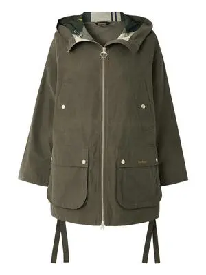 Barbour Middlemarch Hooded Cotton-blend Parka - Green