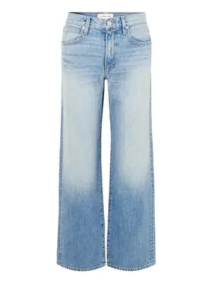 SLVRLAKE Jazmine Mid-rise Wide-leg Jeans - Blue