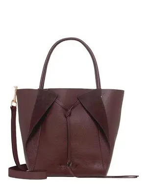 Gabriela Hearst Small Marija Tote Bag - Bordeaux