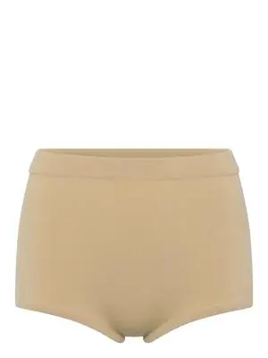 Gabriela Hearst Helm Pantie In Merino Wool Cashmere - Hay