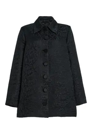 MEL USINE Giverny Jacquard Jacket - Black