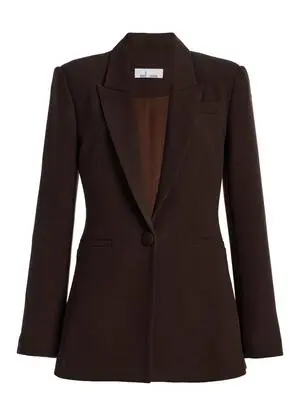 MEL USINE Ysabel Wool Blend Jacket - Brown