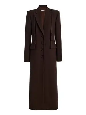 MEL USINE Isolde Wool-Blend Coat
