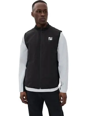 MALBON Performance Panel Vest - Black