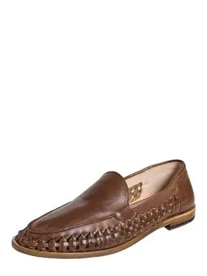 ASTORFLEX Samaflex Woven Leather Loafers - Nocciola