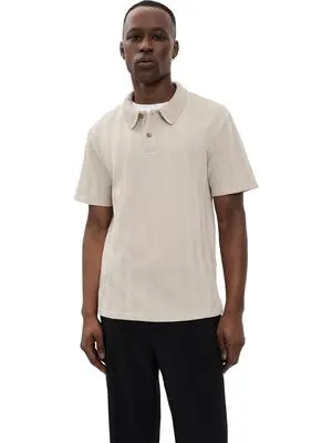 Missoni Short Sleeve Chevron Polo - Tidal Foam