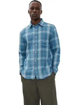 BILLY REID Double Face Plaid Cypress Shirt