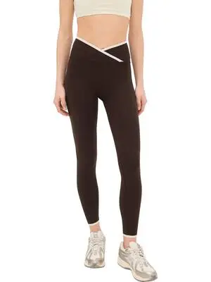 Strut This The Rae Ankle Leggings - Kona/shell