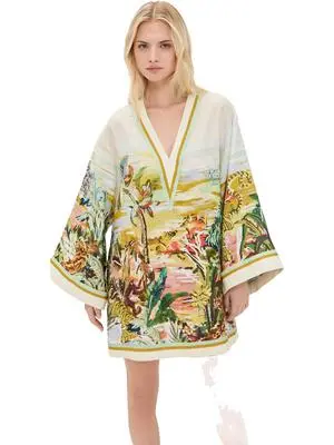 ALEMAIS Tropical Mini Dress