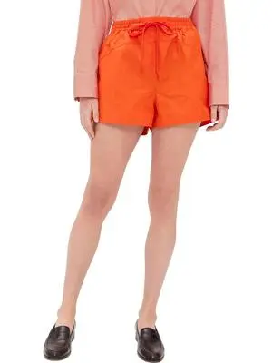 A.L.C. Camden Drawstring Shorts - Persimmon
