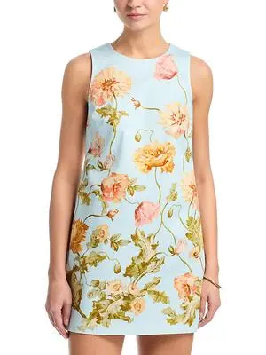 Cara Cara Mackenzie Dress - Lockwood Floral Sky