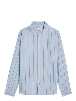 Oliver Spencer New York Special Striped Cotton Shirt - Blue