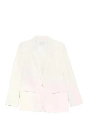 FORTE_FORTE Falp-pockets Blazer - Neutrals