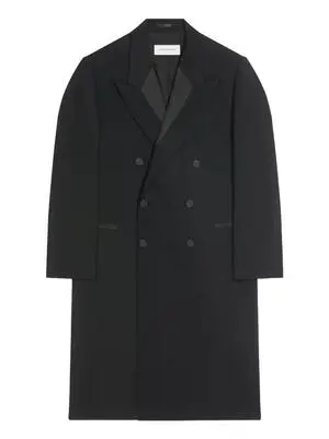 Dries Van Noten Double-breasted Coat - Black