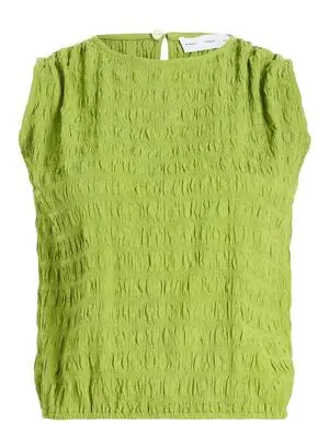 Proenza Schouler White Label Proenza Schouler White Label Bradley Textured Blouse Green