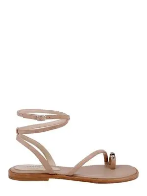 L'Agence Mariana Suede Sandal - Cappuccino Suede