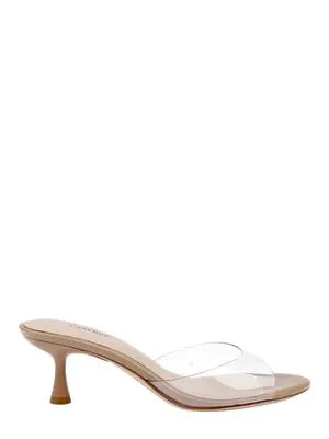 L'Agence Esther Kitten-heel Mule - Almond Nude