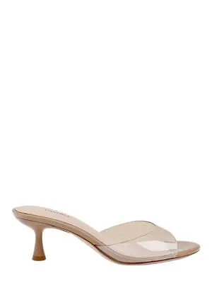 L'Agence Esther Kitten-heel Mule - Almond Nude